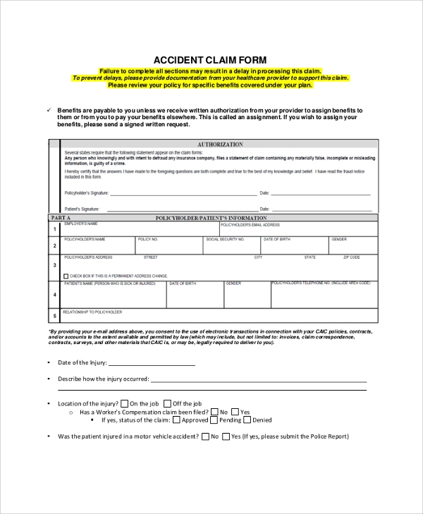 Printable Aflac Claim Forms - NewFreePrintable.net Printable Aflac Claim Forms - NewFreePrintable.net