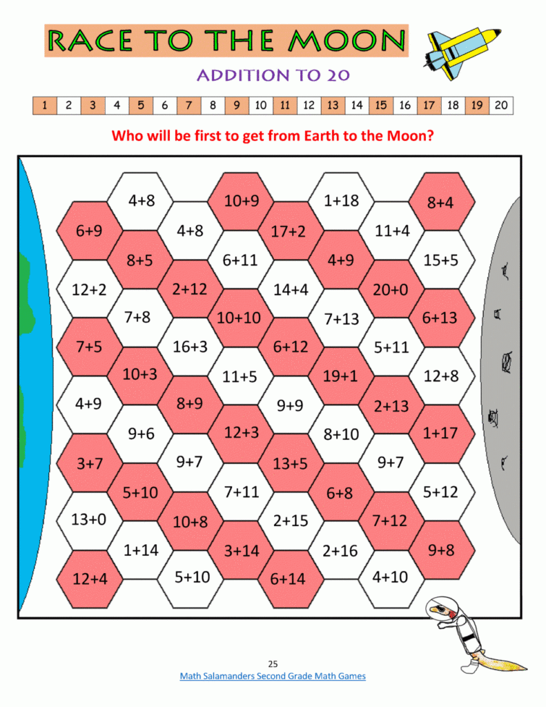 Printable Math Activities For 2nd Grade - NewFreePrintable.net Printable Math Activities For 2nd Grade - NewFreePrintable.net
